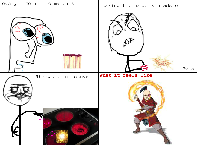fire bender - Meme by vagus :) Memedroid