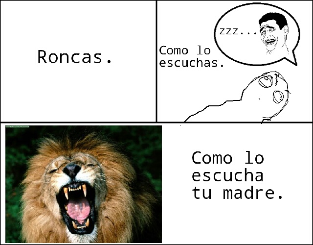Ronquidos - Meme by Petre_Mihai :) Memedroid