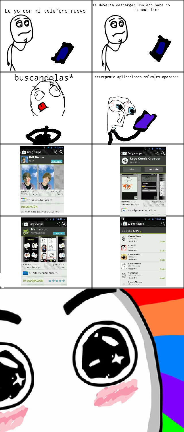 Bellas apps de android - Meme subido por luisjoseyl :) Memedroid