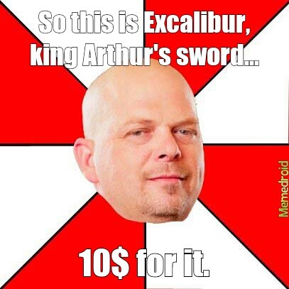excalibur - Meme subido por eliaaj :) Memedroid