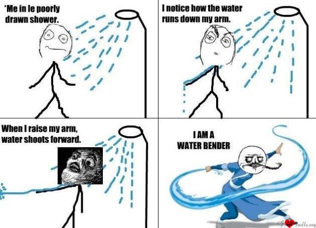 Water bending - Meme subido por NewYorkCity :) Memedroid