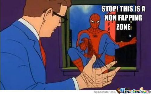 Spiderman Fapping Meme