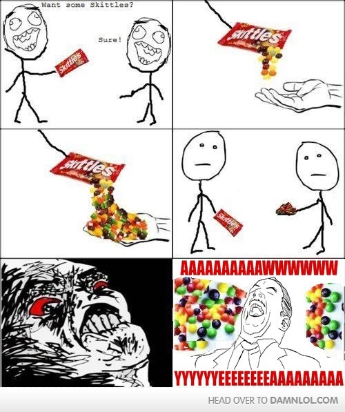 Want Some Skittles - Meme subido por chillibo :) Memedroid
