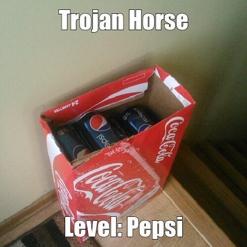 trojan horse - Meme by ugotuberkilled :) Memedroid