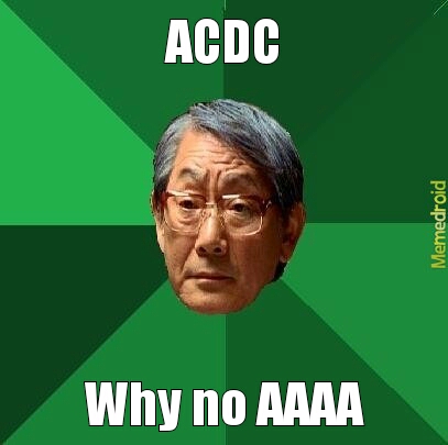 AC/DC - Meme by jere17 :) Memedroid