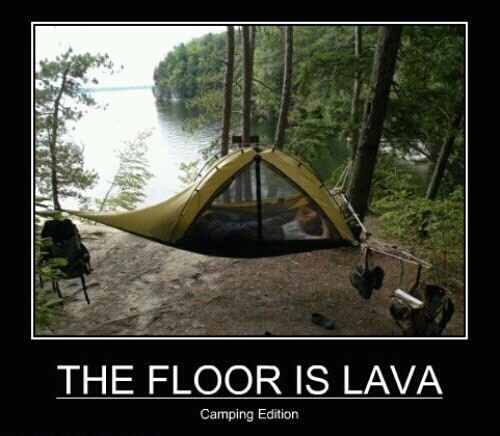 The floor is lava! - Meme subido por Asyriel :) Memedroid