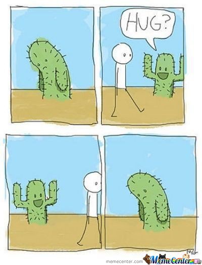poor cactus - Meme subido por invaderkimz :) Memedroid