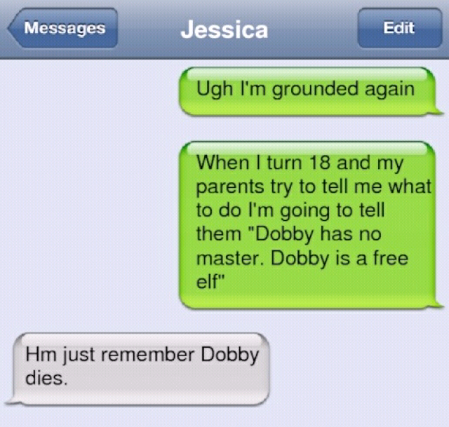 i am dobby - Meme by hollyd84 :) Memedroid
