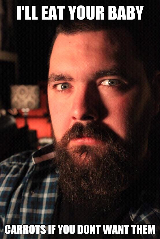 I will eat your baby... - Meme subido por memewarrior :) Memedroid