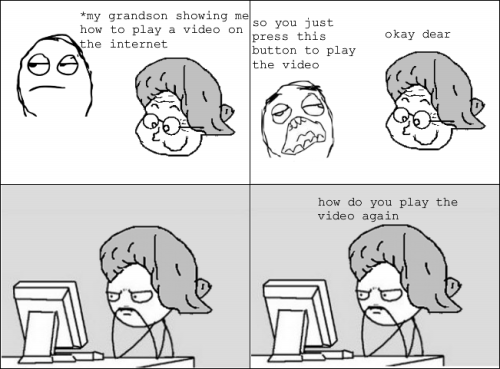 Grandparents and technology doesnt just fit - Meme subido por ...