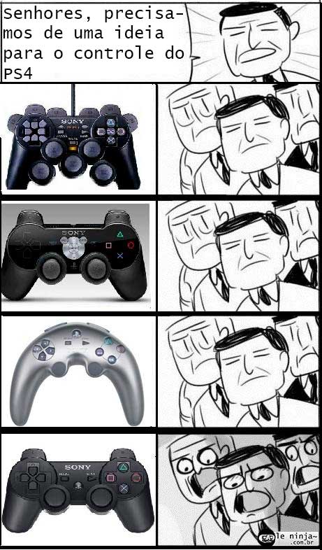 controle do PS4 - Meme by pedro2012campos :) Memedroid