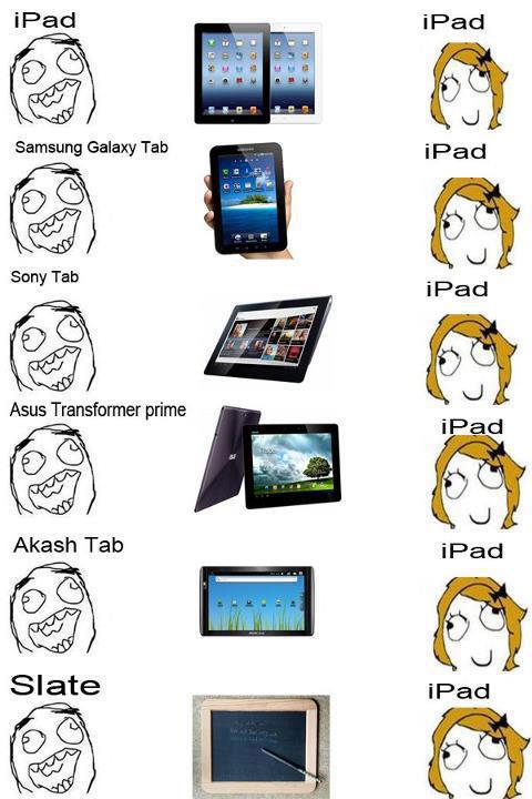 Ipad for girls - Meme by kanush_kd :) Memedroid
