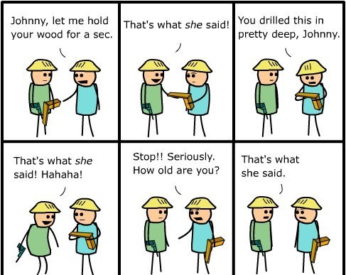 what she said - Meme by Tiim :) Memedroid