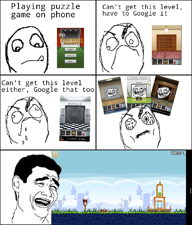 100 levels rage - Meme by Meme87 :) Memedroid