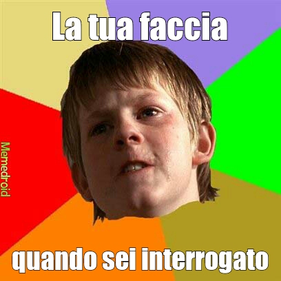Interrogazione - Meme by jackis :) Memedroid