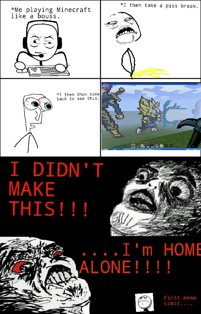 My first rage/meme comic..... - Meme by My_Butterfingers :) Memedroid