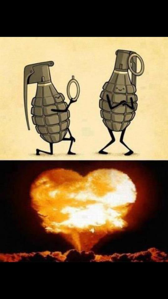 amor explosivo - Meme subido por educocco :) Memedroid
