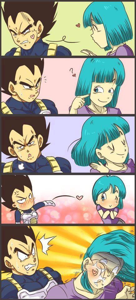 Funny Bulma Memes Bro Folded So Damn Fast 😂 #vegeta #bulma #mybulma