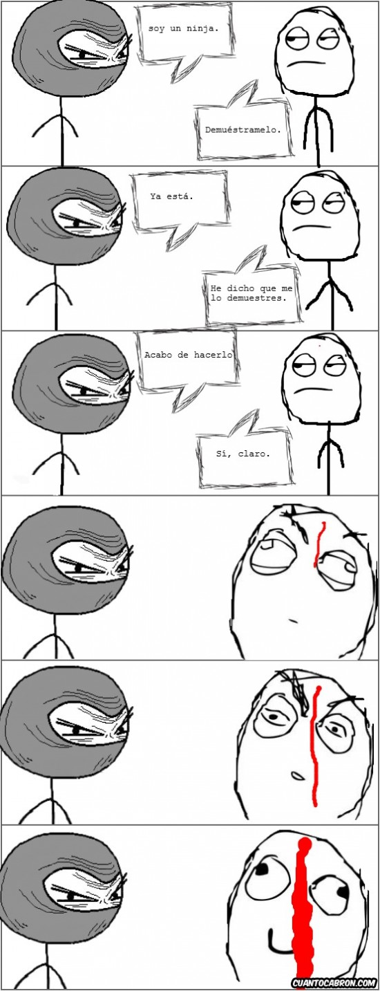 feel like a ninja - Meme subido por meloytachy37 :) Memedroid