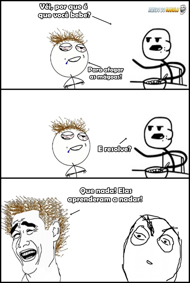 Aprenderam a nadar - Meme by Danielsoria :) Memedroid