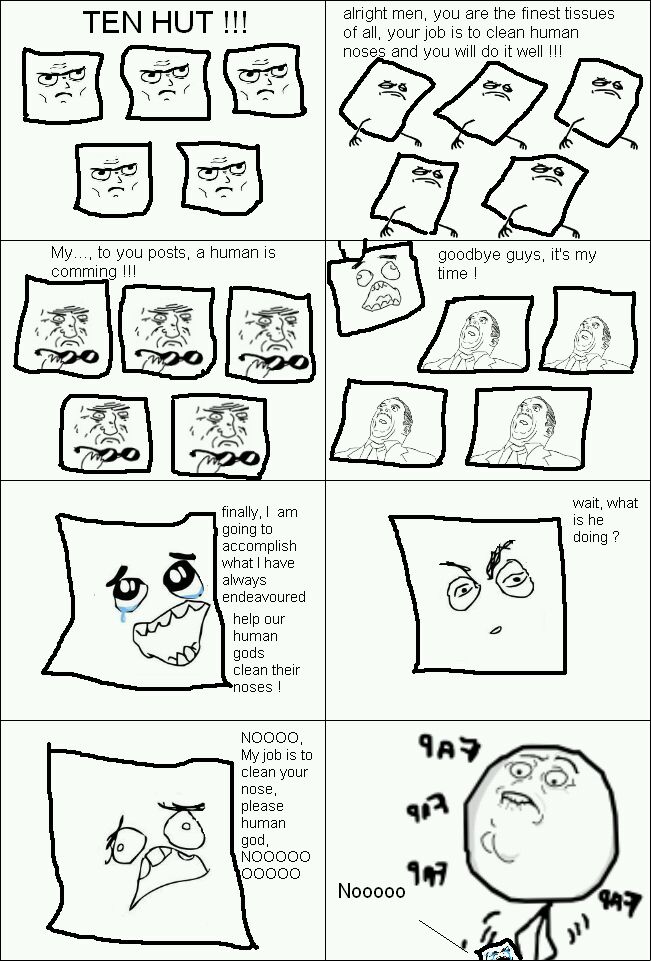 poor tissue - Meme by osk :) Memedroid