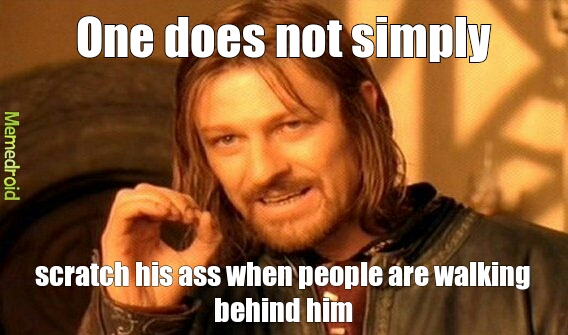 Need to resist the itch.. - Meme by AwesomeMcAwesome :) Memedroid