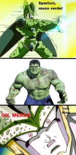 cell vs hulk - Meme by tizianosarcinella :) Memedroid