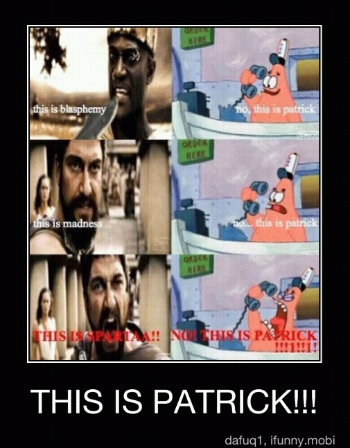 this is patrick - Meme by floridasnowman :) Memedroid