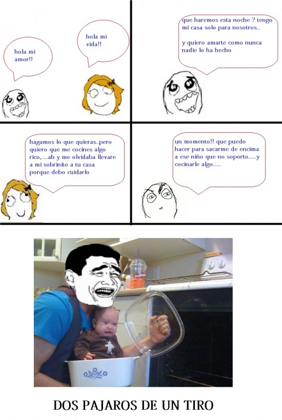 dos de un tiro - Meme subido por raimundofire :) Memedroid