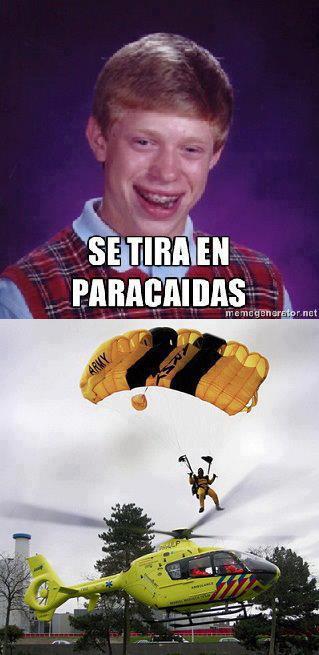 Paracaidas - Meme subido por anguila :) Memedroid