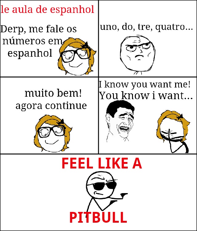 Aula de Espanhol - Meme subido por aline_hardt :) Memedroid