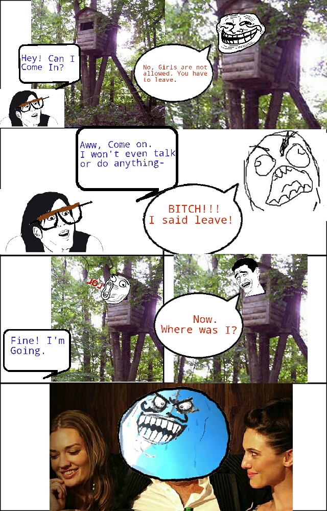 No Girls Allowed - Meme by LegionIV :) Memedroid