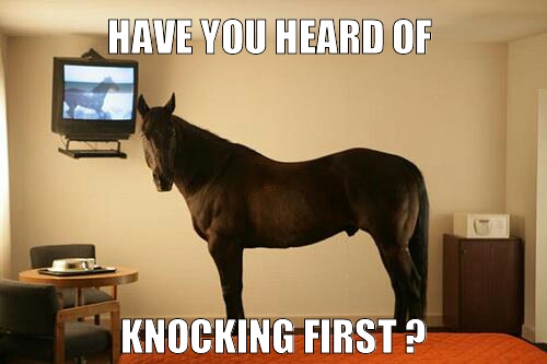 Invite Yourself In Next Time - Meme by Rug_Muncher :) Memedroid