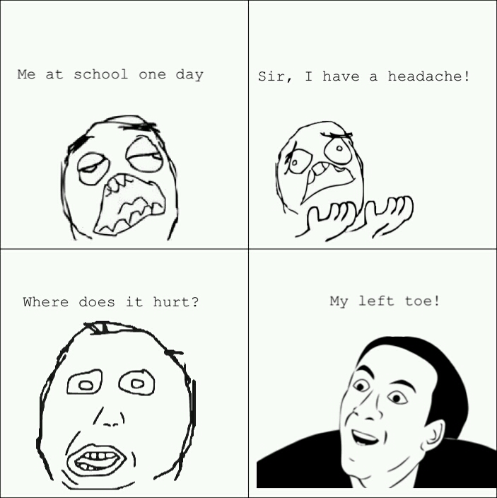 hurt head - Meme by meguylll :) Memedroid