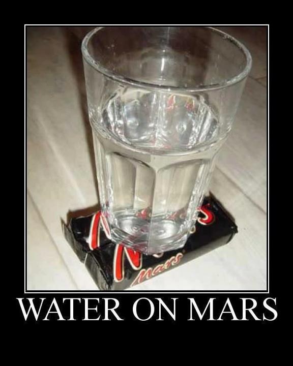 water on mars - Meme subido por HanneZ :) Memedroid