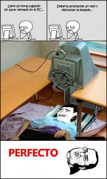 Simplemente, Comodidad. - Meme by Luis_SBD94 :) Memedroid