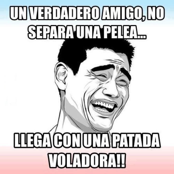 Patada voladora - Meme subido por LyamGR :) Memedroid