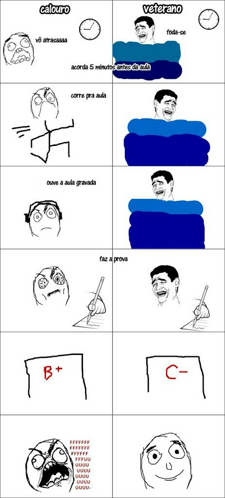 Calouro vs veterano - Meme by Crristopherpg :) Memedroid