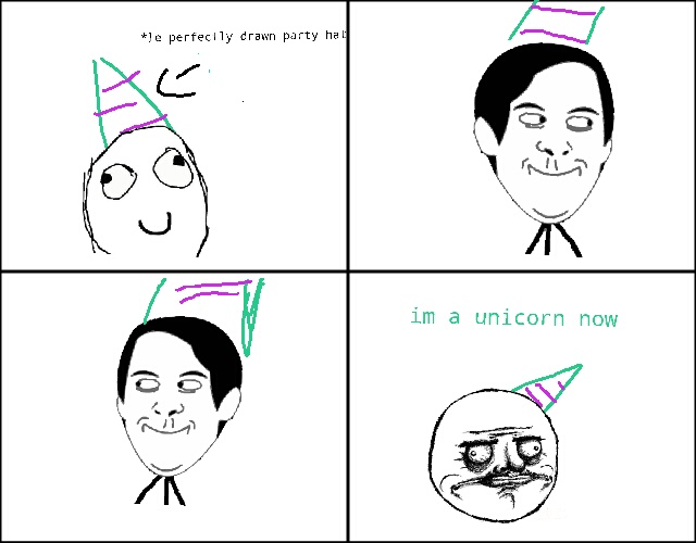 party hat - Meme by kuraiokami :) Memedroid