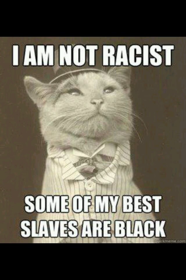 Not racist - Meme by ascii000 :) Memedroid