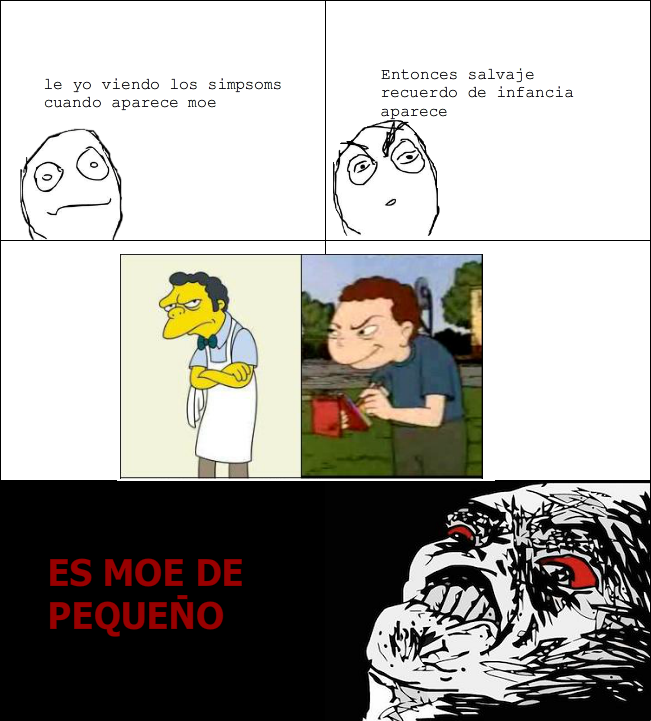 Moe y Randall - Meme subido por angeloco :) Memedroid