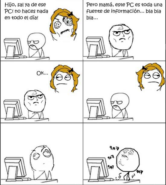 computadora - Meme subido por ElMostacho :) Memedroid